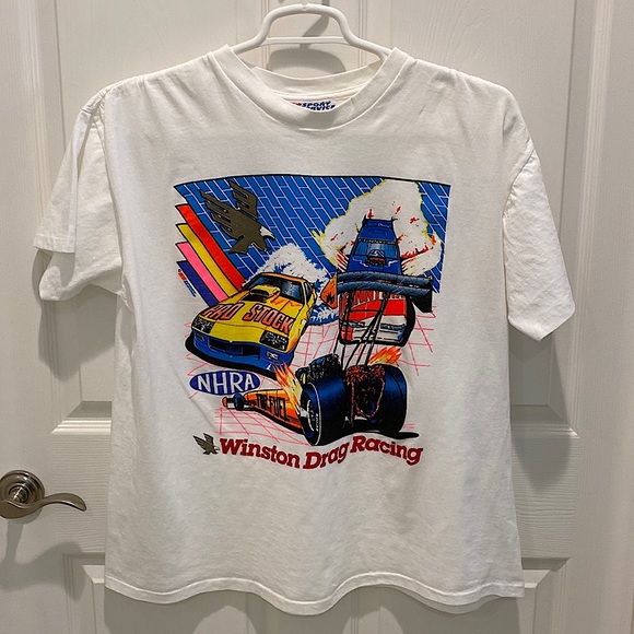 NHRA | Shirts | Vintage Nhra Winston Drag Racing Tshirt | Poshmark
